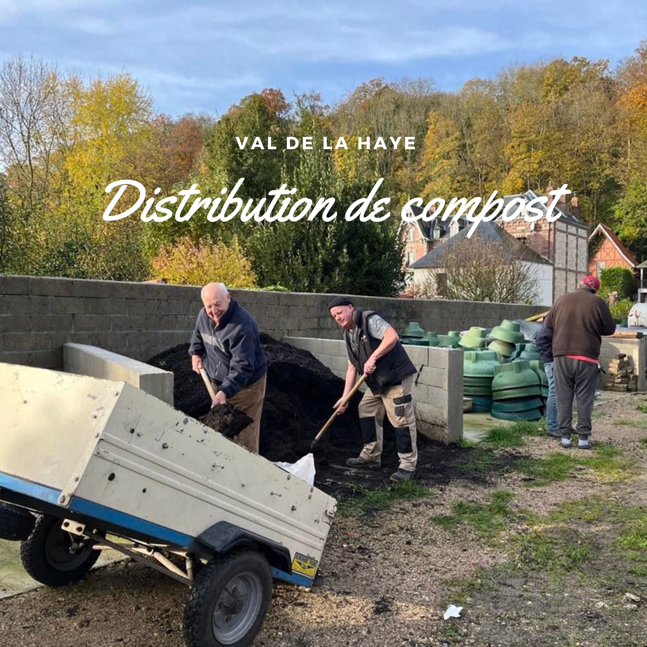 Une nouvelle fois, beau succès de l'opération "Distribution de compost ...